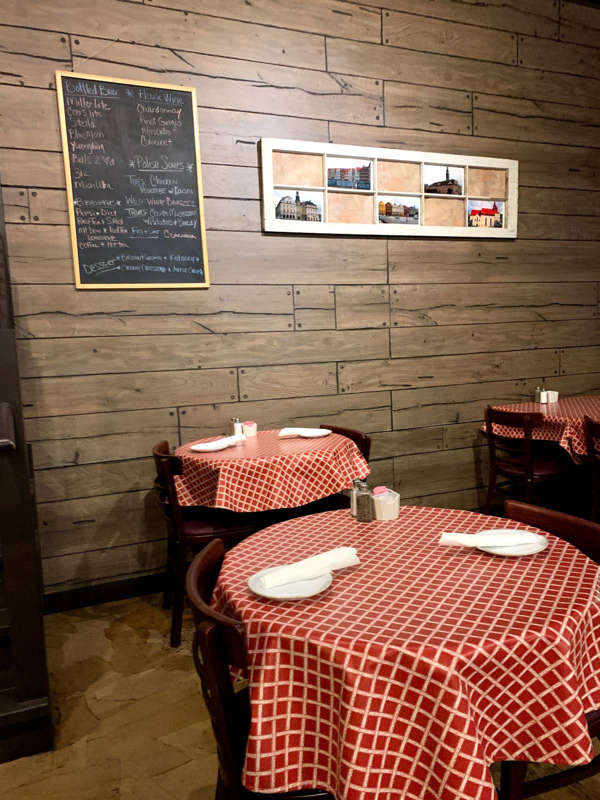 Menu at Kolasa’s Restaurant (The Polish Peasant), Michigan City