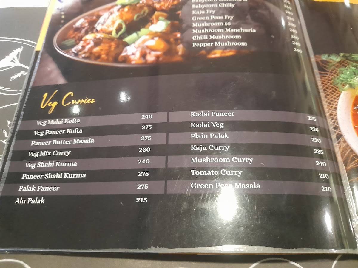 Menu at Kritunga Restaurant - Kothapet, Hyderabad, 11-9-4