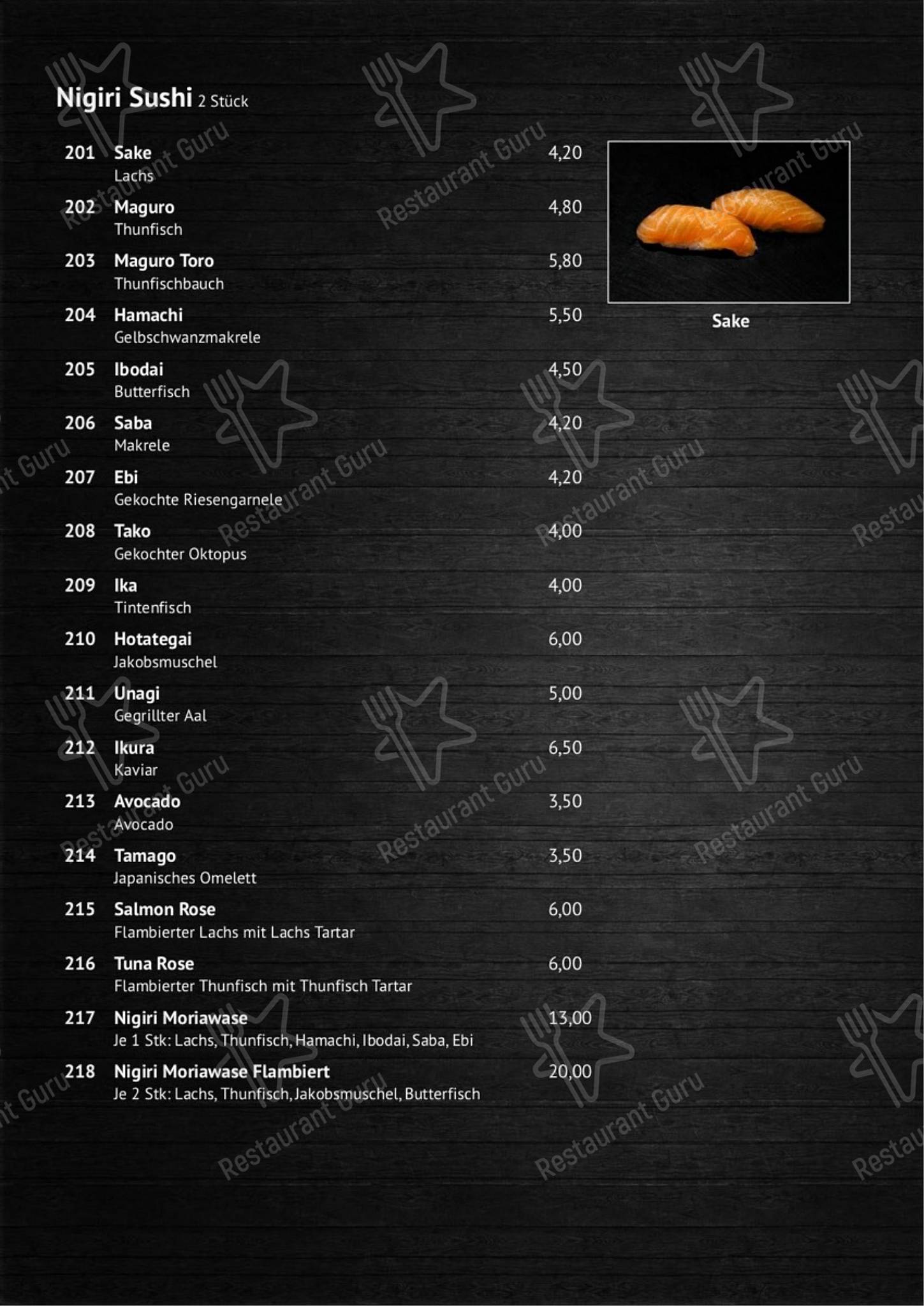 Sushi lô hamburg speisekarte, Lô Restaurant Sushi & Asian Cuisine