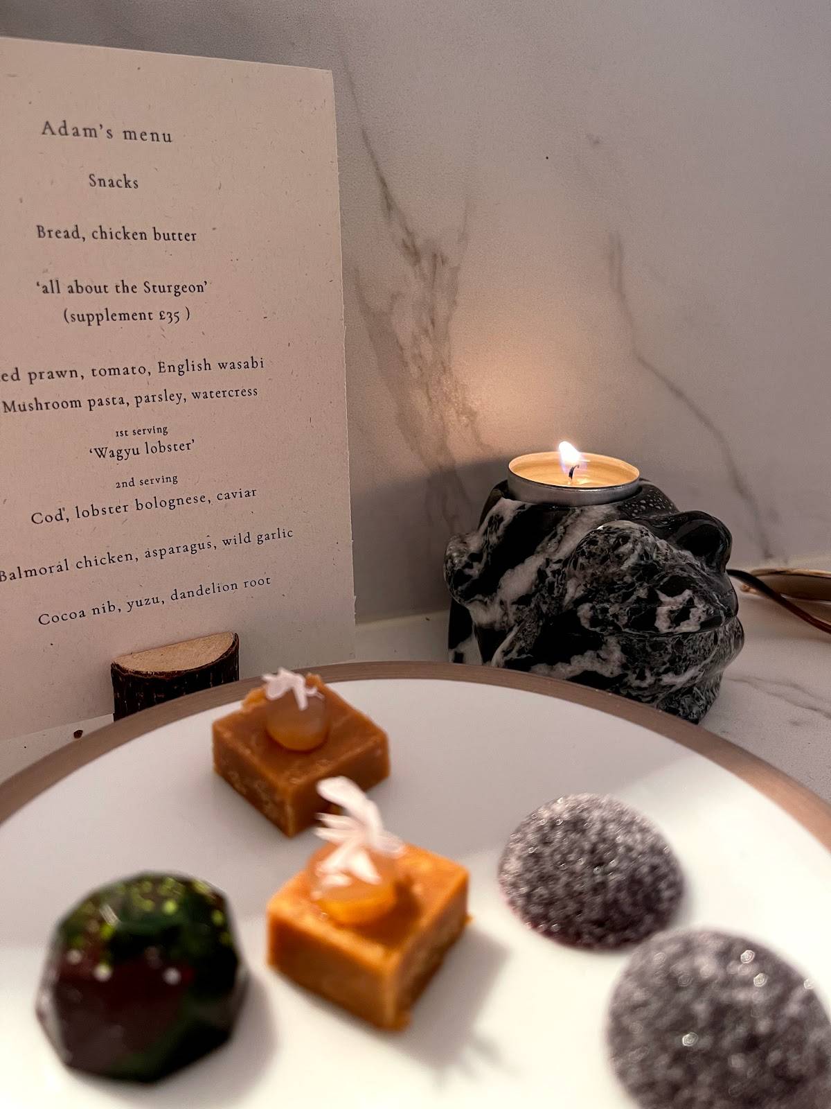 Menu at Frog by Adam Handling Restaurant Covent Garden, London