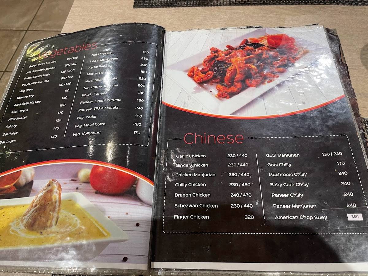 Menu at M R A Restaurant and Bakery, Taliparamba