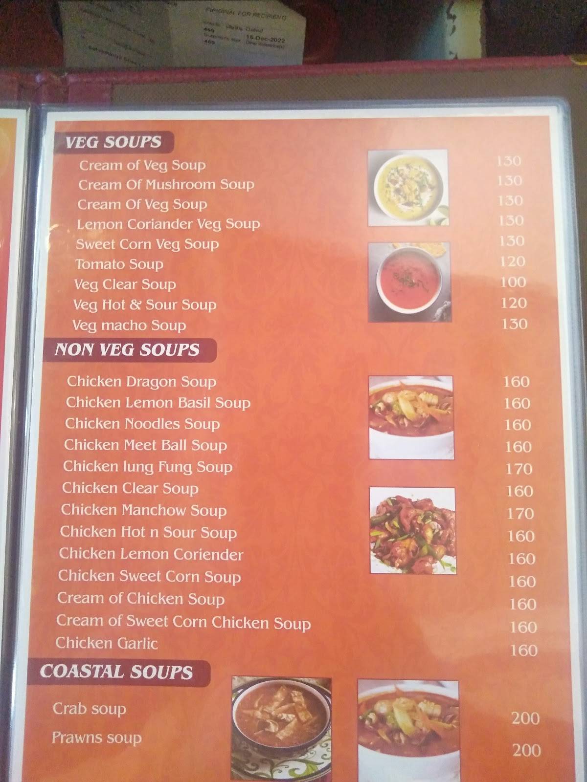 Menu at MANASA FISH LAND, Bengaluru, #3