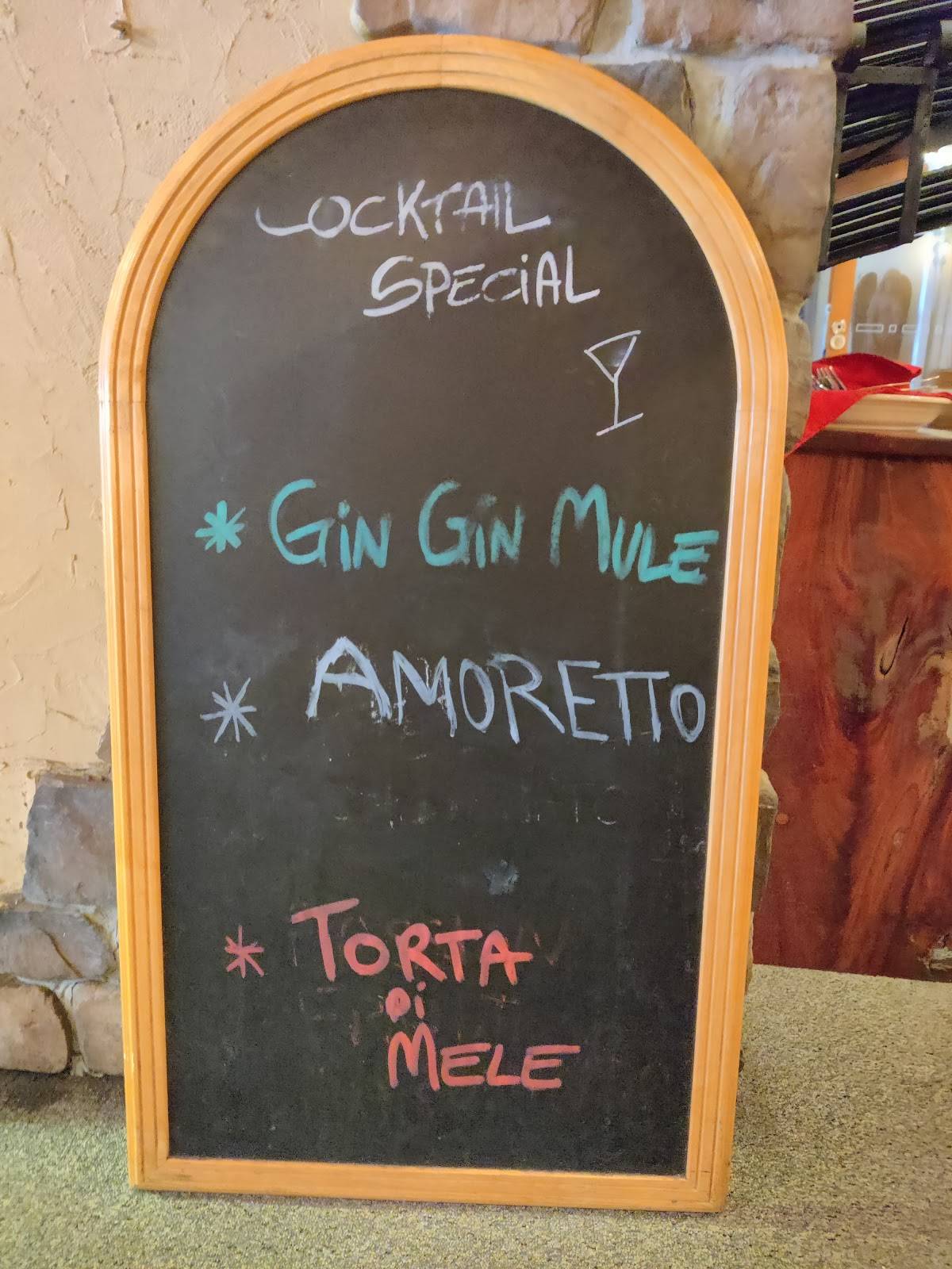 Menu at Marinara Restaurant, Hawthorne