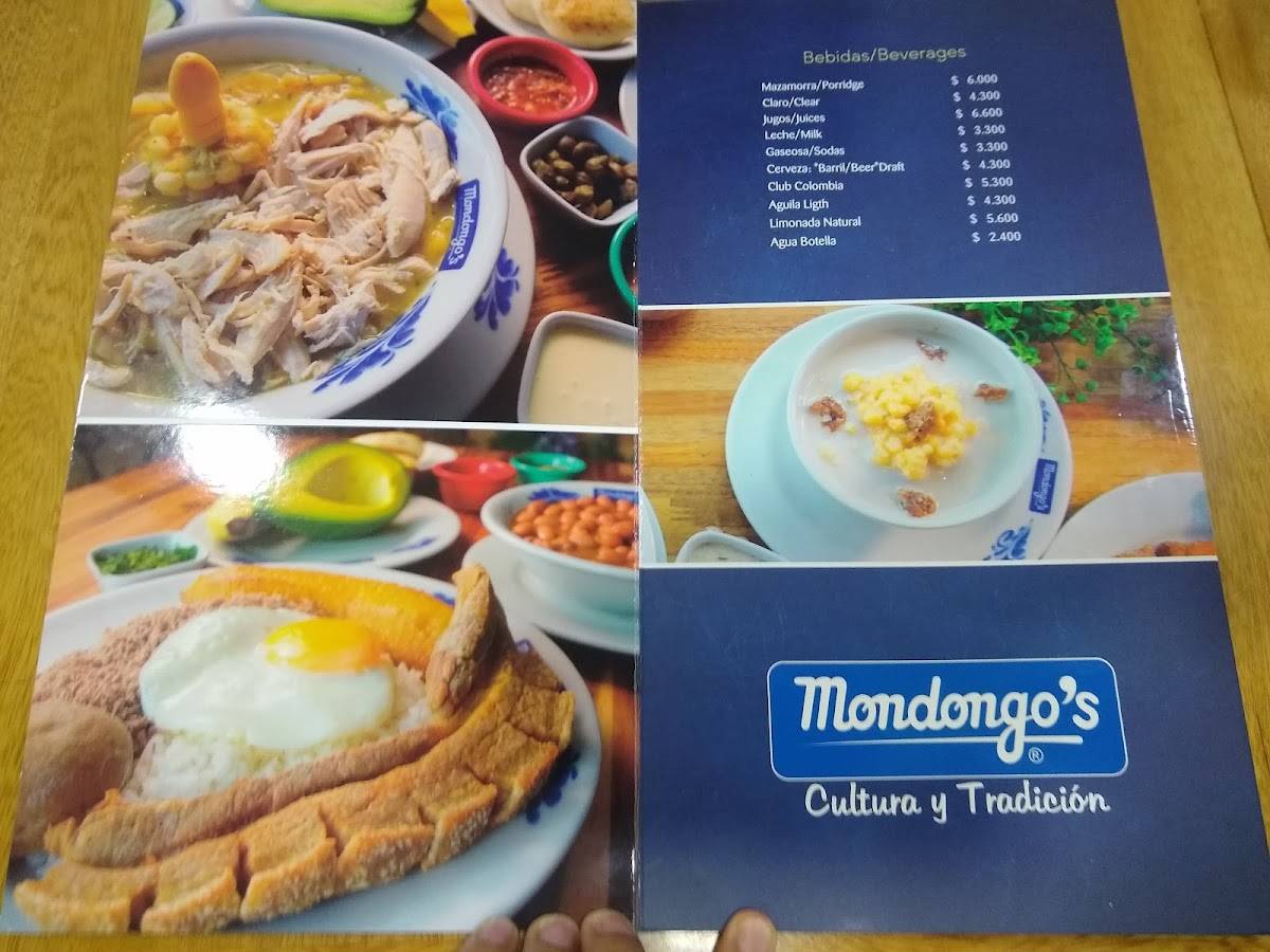 Carta de Restaurante Mondongo's La 70, Medellín, Cra. 70 # c 3 - 43