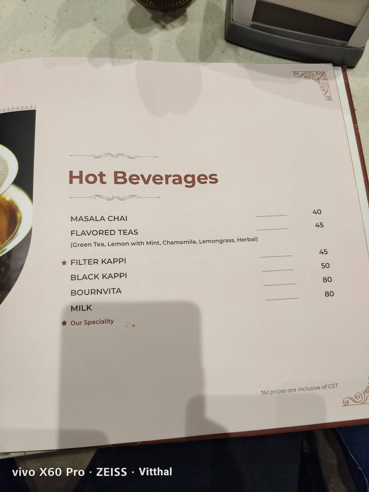 Menu at ANNA Idli, Mumbai, 3