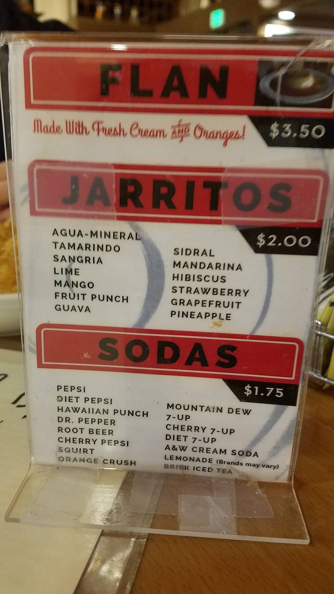 Menu at New Mecca Cafe, Pittsburg