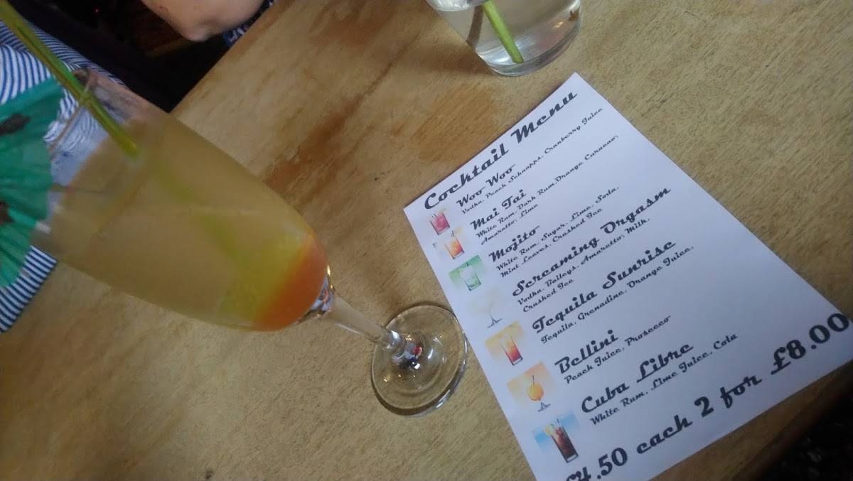 Menu at Old Boot Inn pub & bar, Seaford