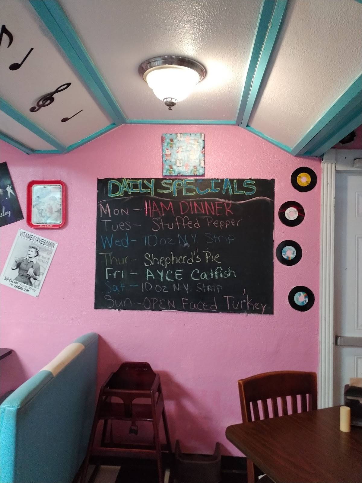 Menu at Old Time Diner restaurant, Leesburg