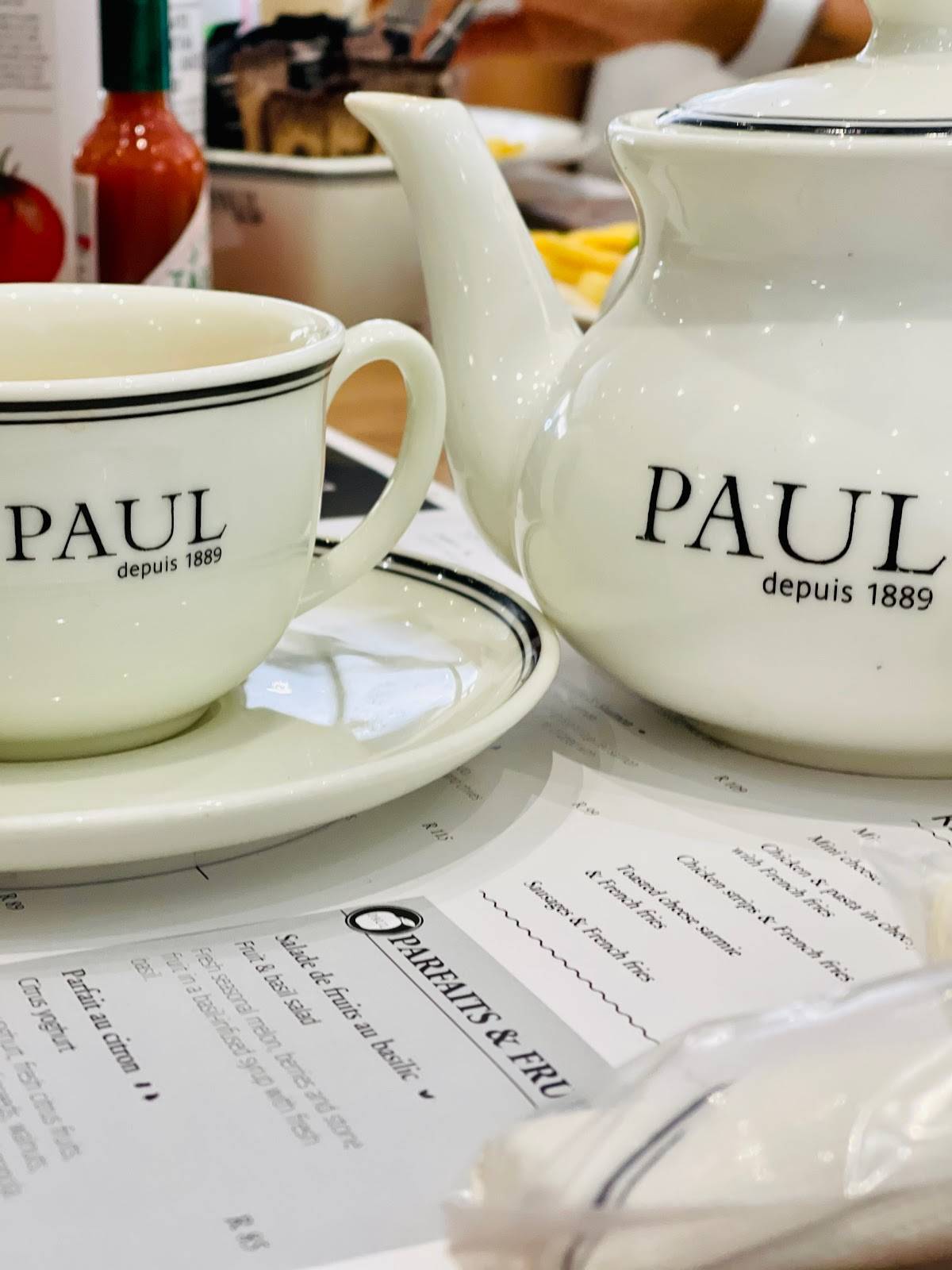 Menu at PAUL Melrose Arch restaurant, Johannesburg, Melrose Arch Corner ...