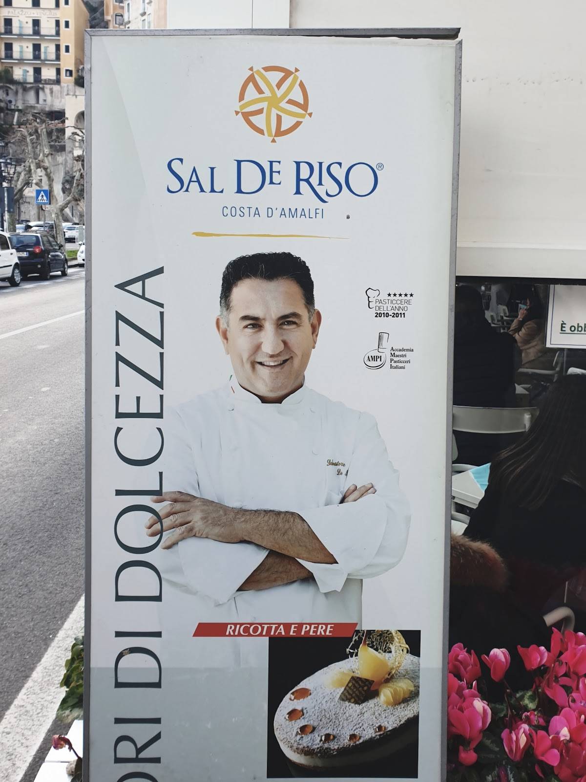 Menu da Pasticceria Sal De Riso, Minori, Via Roma