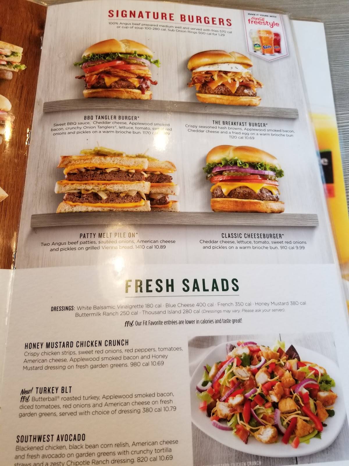Menu at Perkins Restaurant & Bakery, Wheeling, 680 National Rd