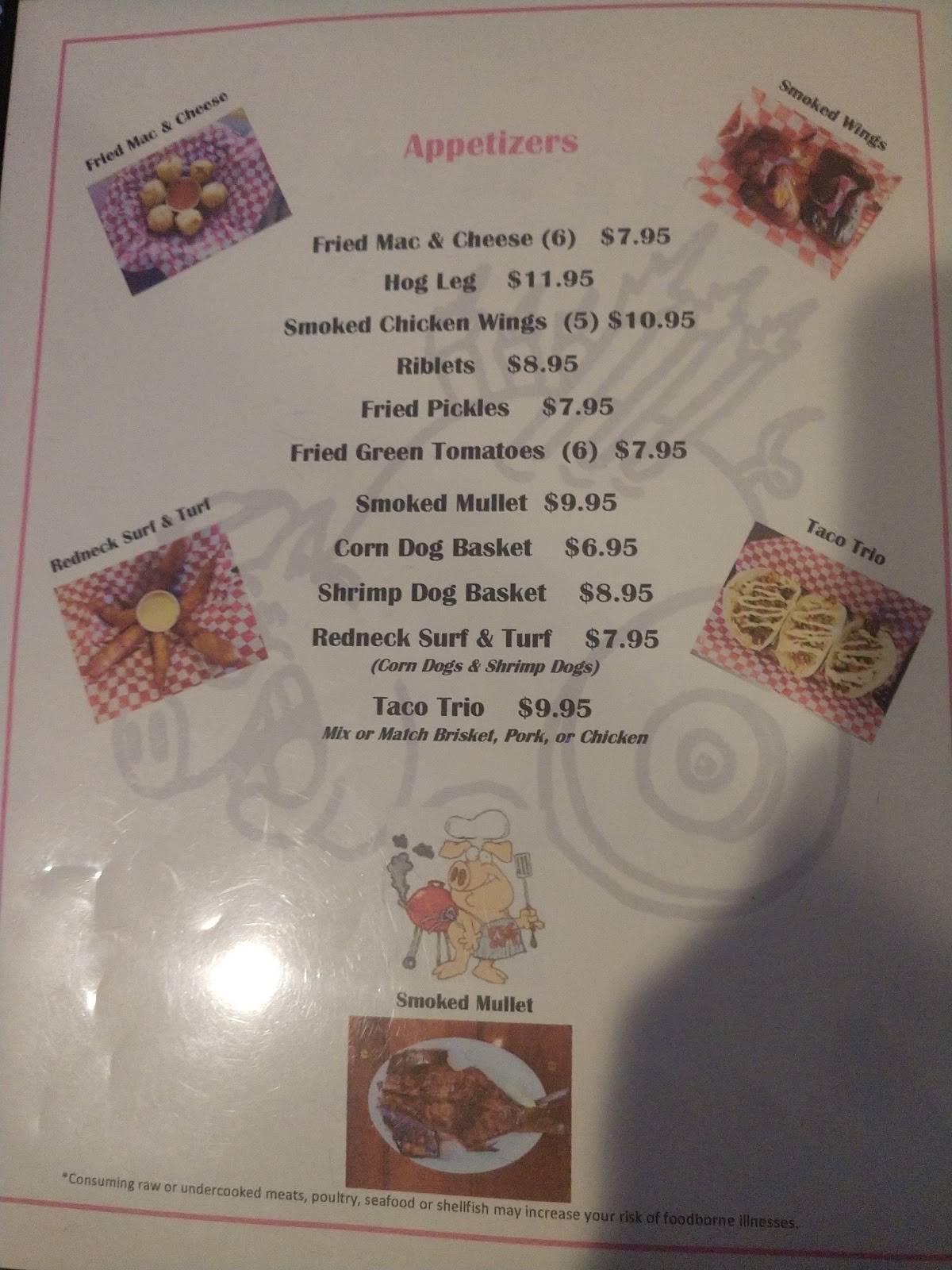 Menu at Pigout BBQ And Southern Soul Food, Bradenton