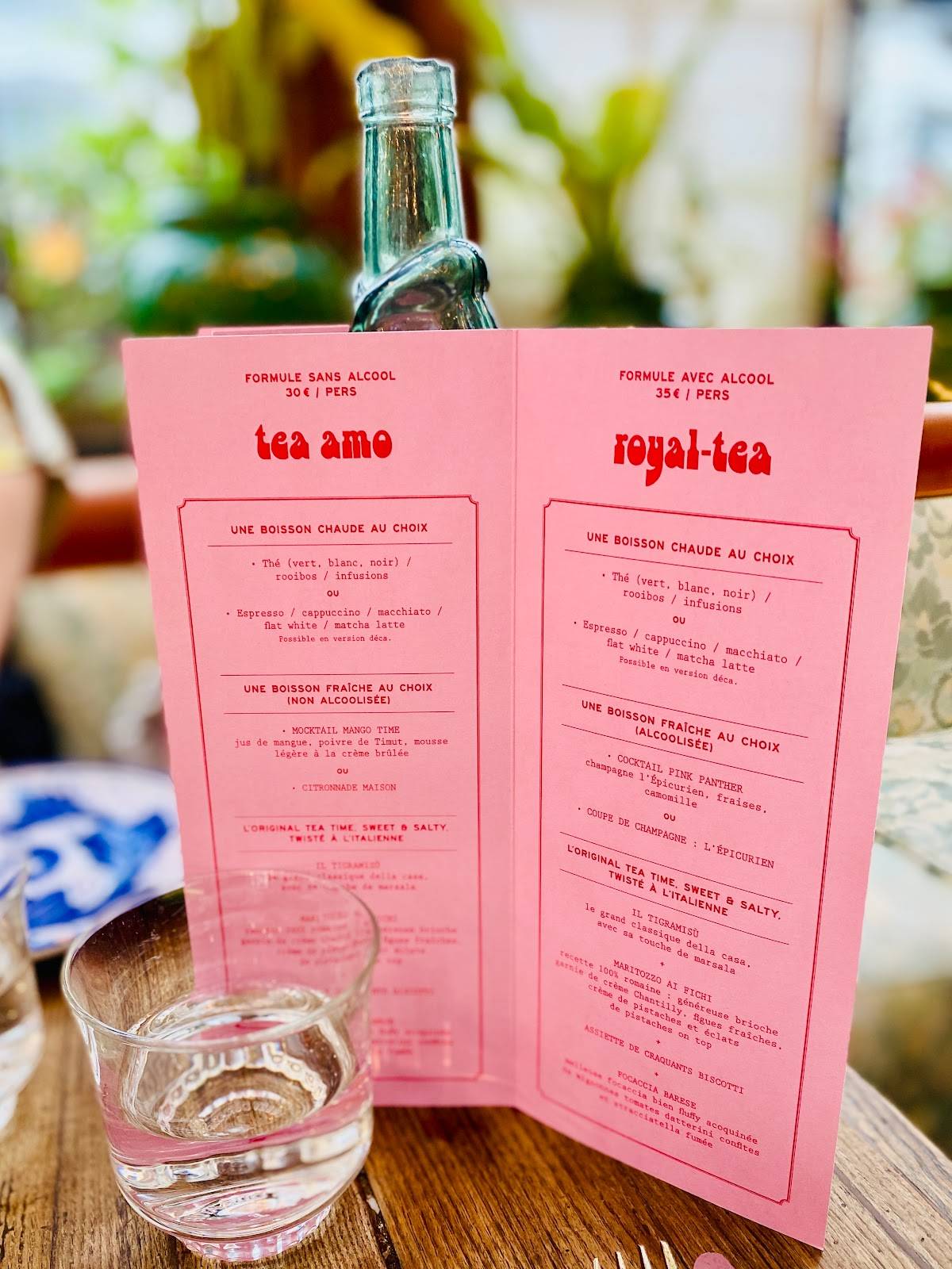 Menu au Pink Mamma BBQ, Paris