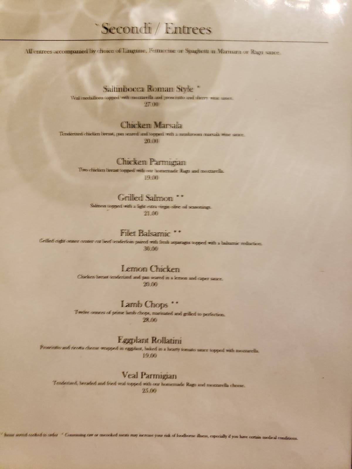 Menu at La Stalla Cucina Rustica pizzeria, Phoenix, E Warner Rd