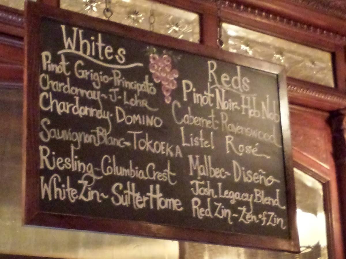 Menu at Ryan's Wake pub & bar, Troy