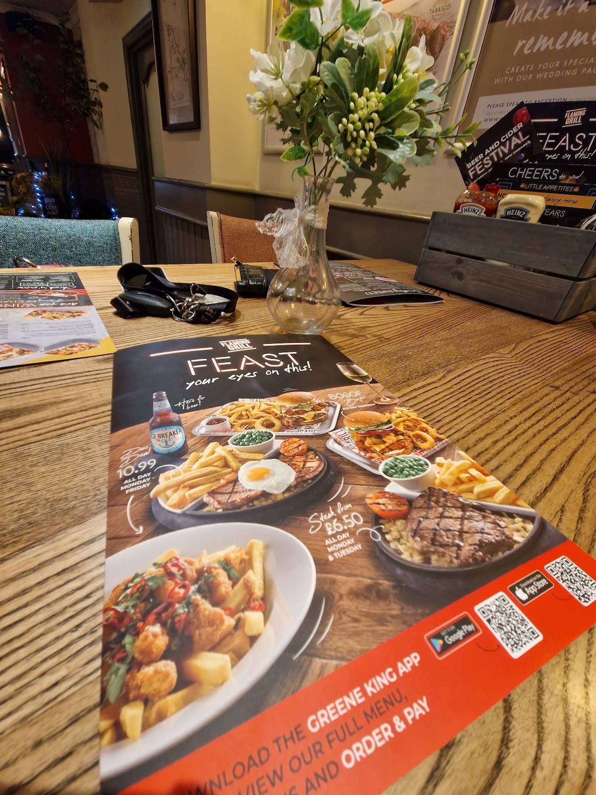 Menu at The Chase pub & bar, Nuneaton, Higham Ln