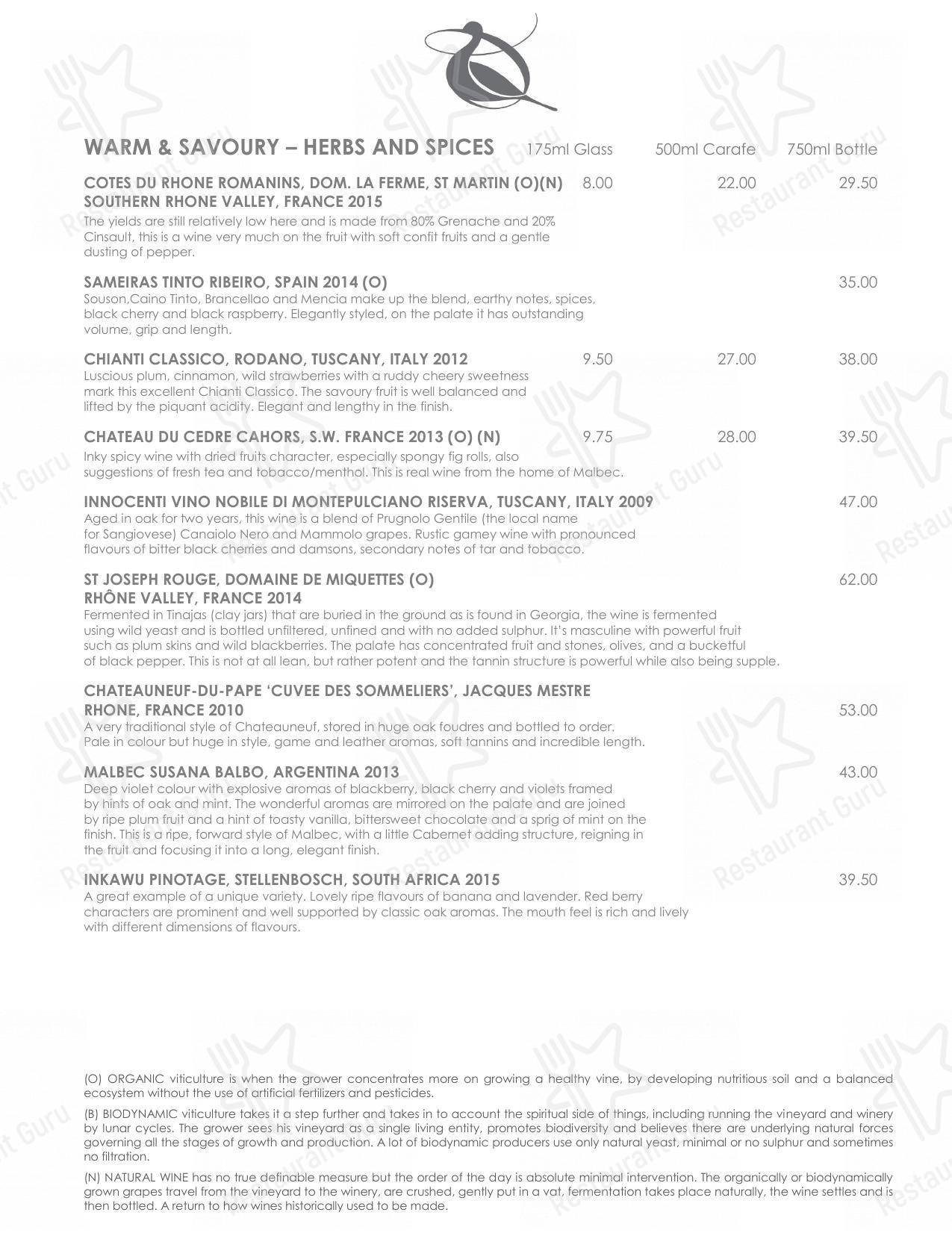 Menu at The Curlew pub & bar, Robertsbridge