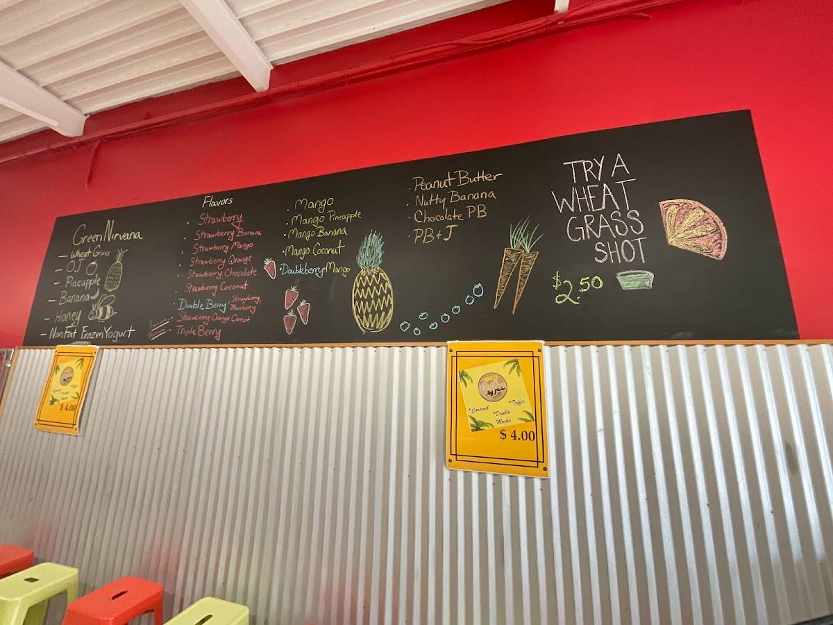 Menu at The Juice Company pub & bar, Des Moines, 845 42nd St