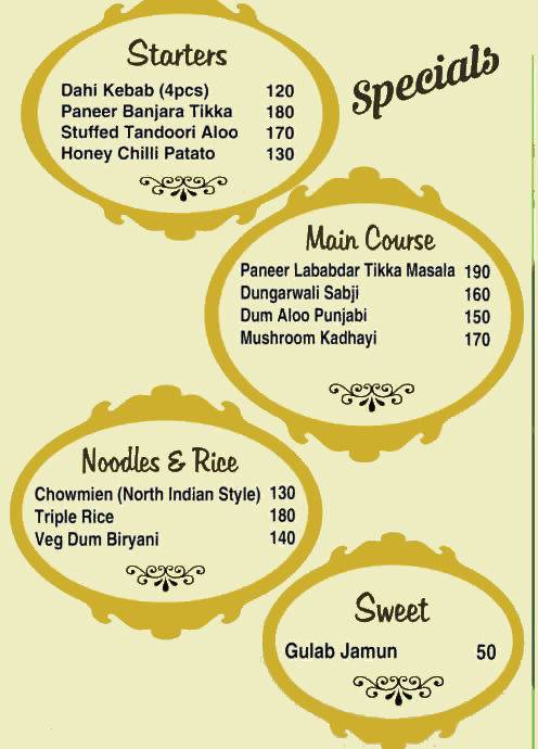 Menu at The Veg Kitchen, Pune, Sai highness appartment