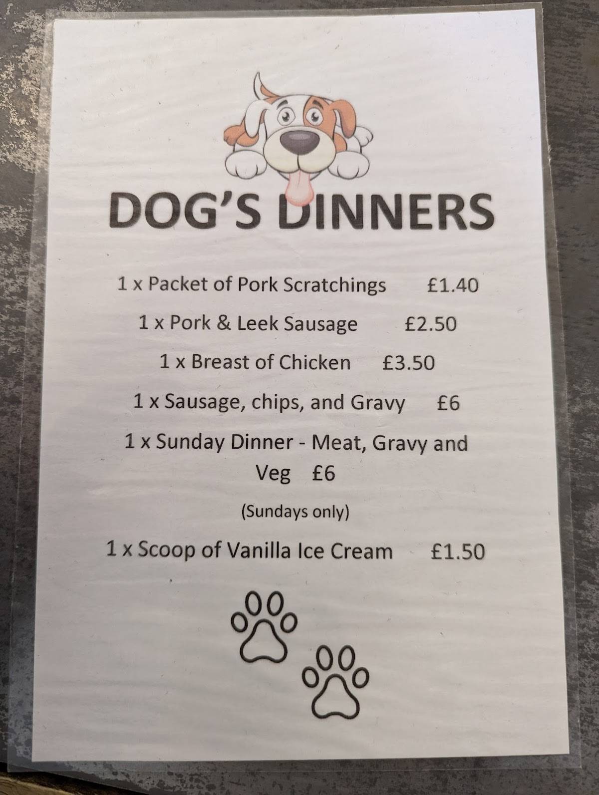 Menu at Raven Inn pub & bar, Welshpool, Raven Square