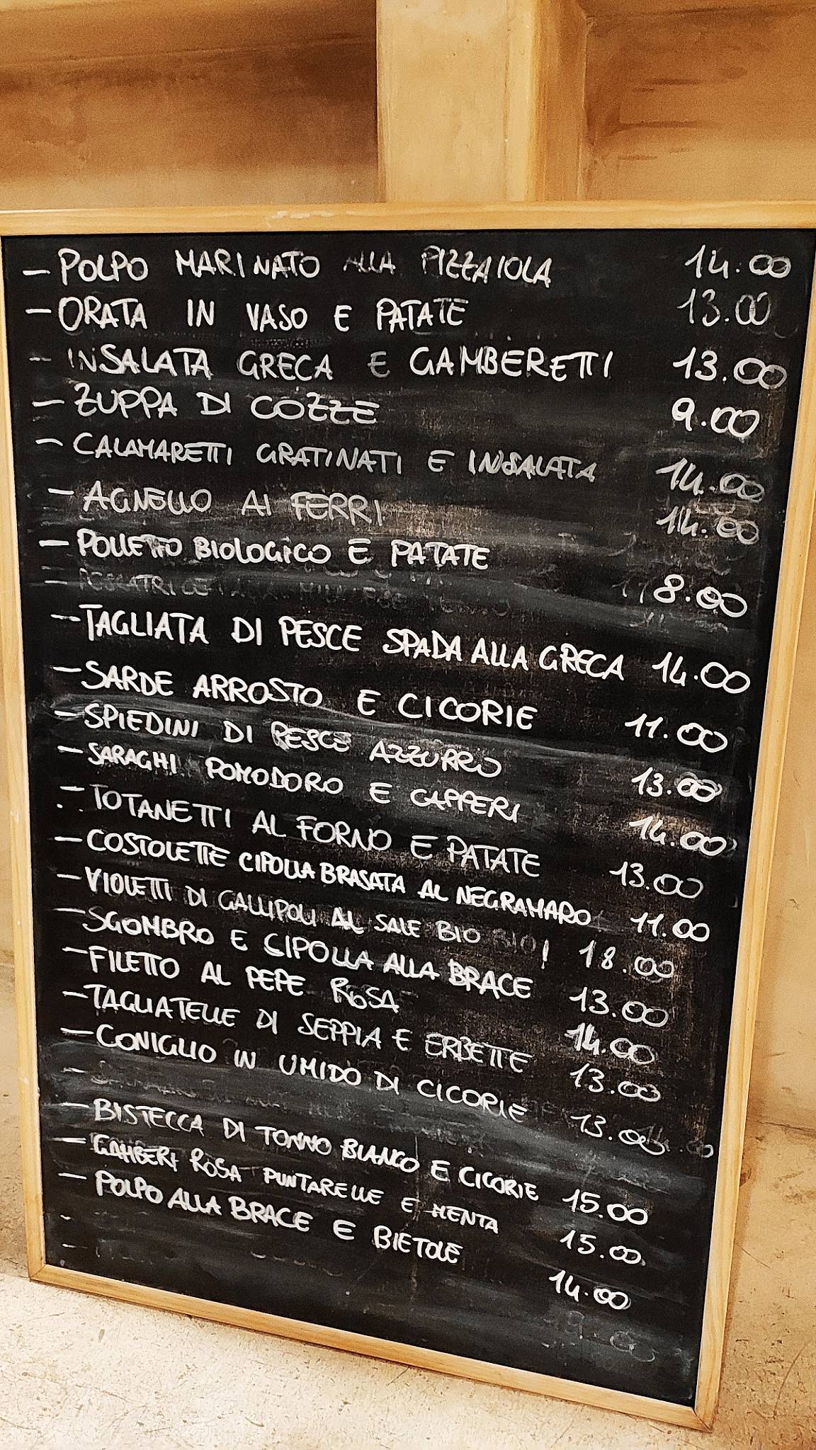 Menu da Bar Lemì - Cozze e Gin - Ippazio Turco Chef - Storico Bistrot ...