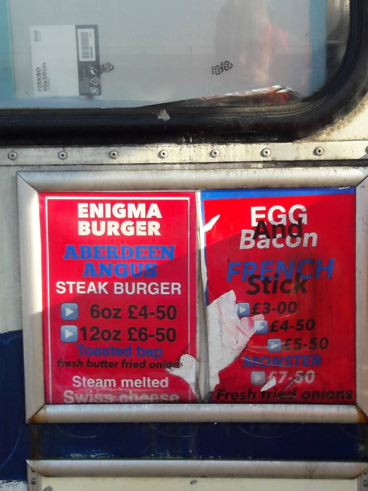 Menu at Blue Bus - Food 24/7 restaurant, Grays