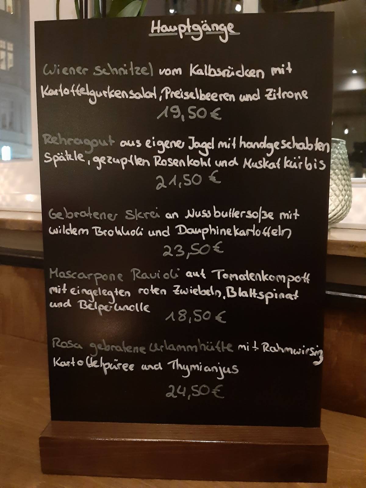 Speisekarte von Restaurant Die Glocke, Münster