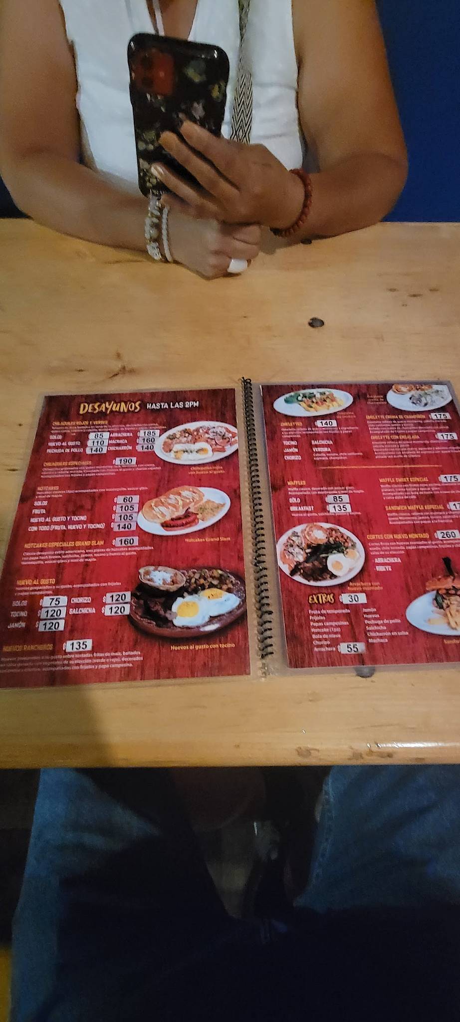 Carta del restaurante El Pirul Asadero, Mexicali