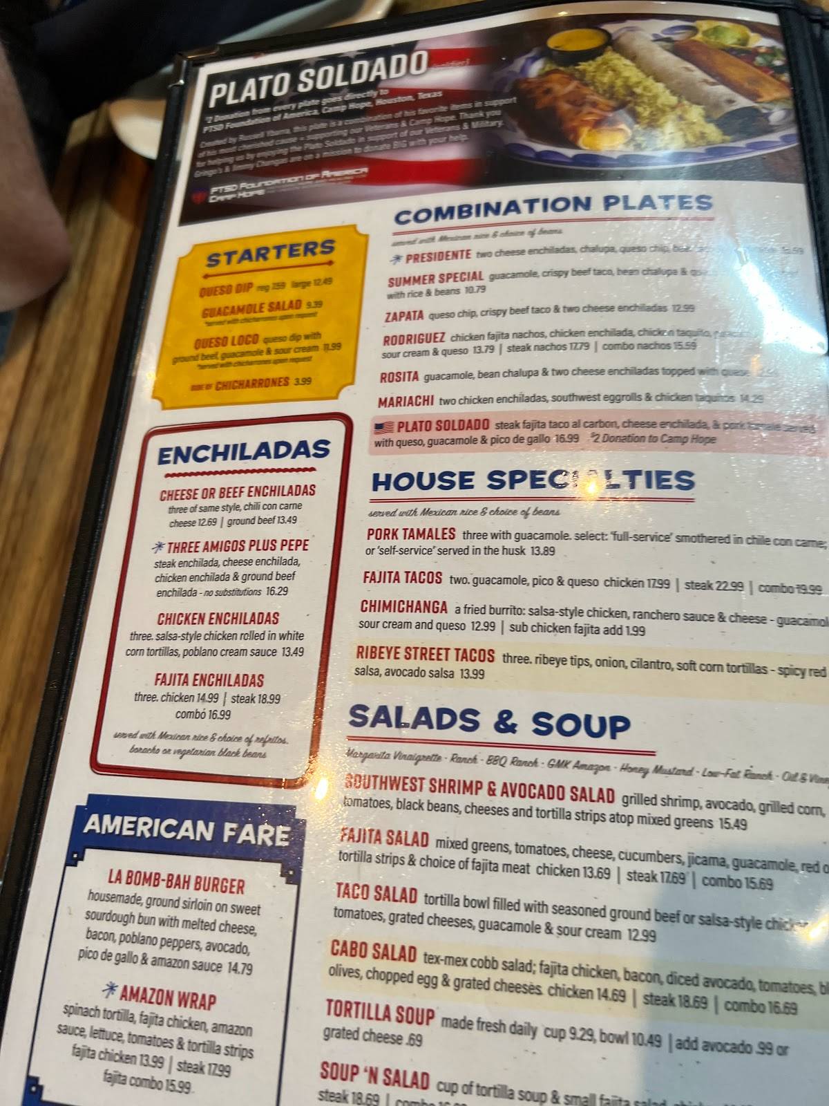 Menu at Gringo's Mexican Kitchen {Cypress} restaurant, Cypress ...