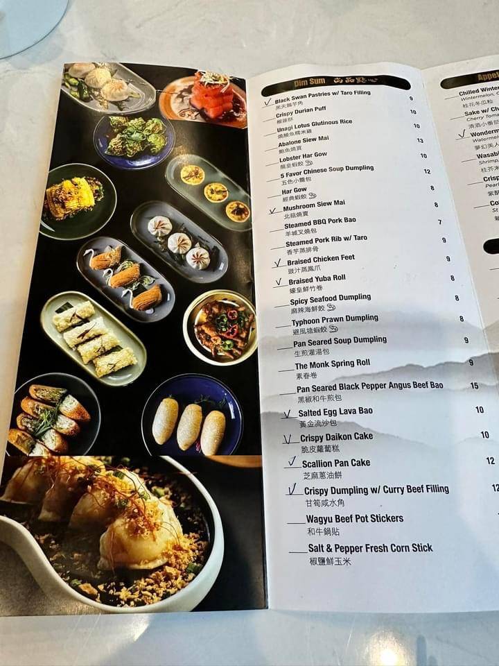 Menu at Koi Palace Contempo Cupertino restaurant, Cupertino