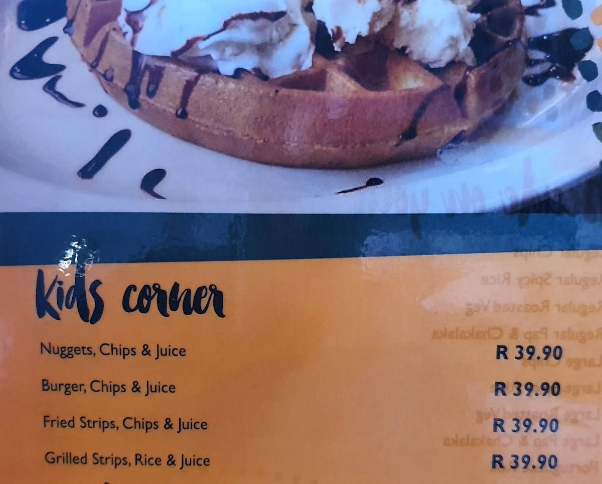 Menu at Kolay Home of Chicken restaurant, Durban North