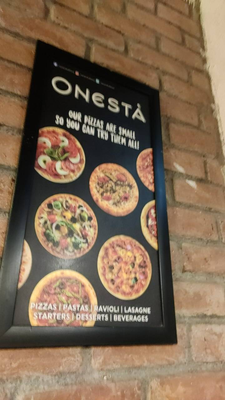 Menu at Onesta, Bengaluru, # 335