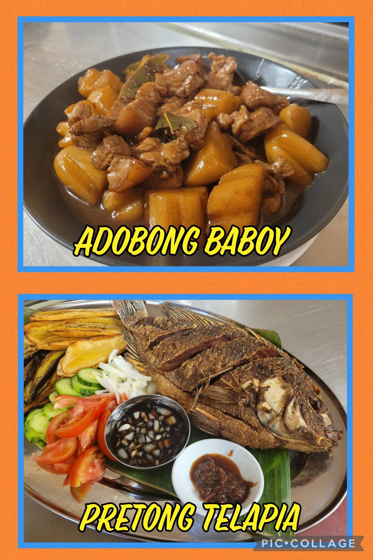 Menu at Pinoy Fiesta Restaurant, Middle Swan