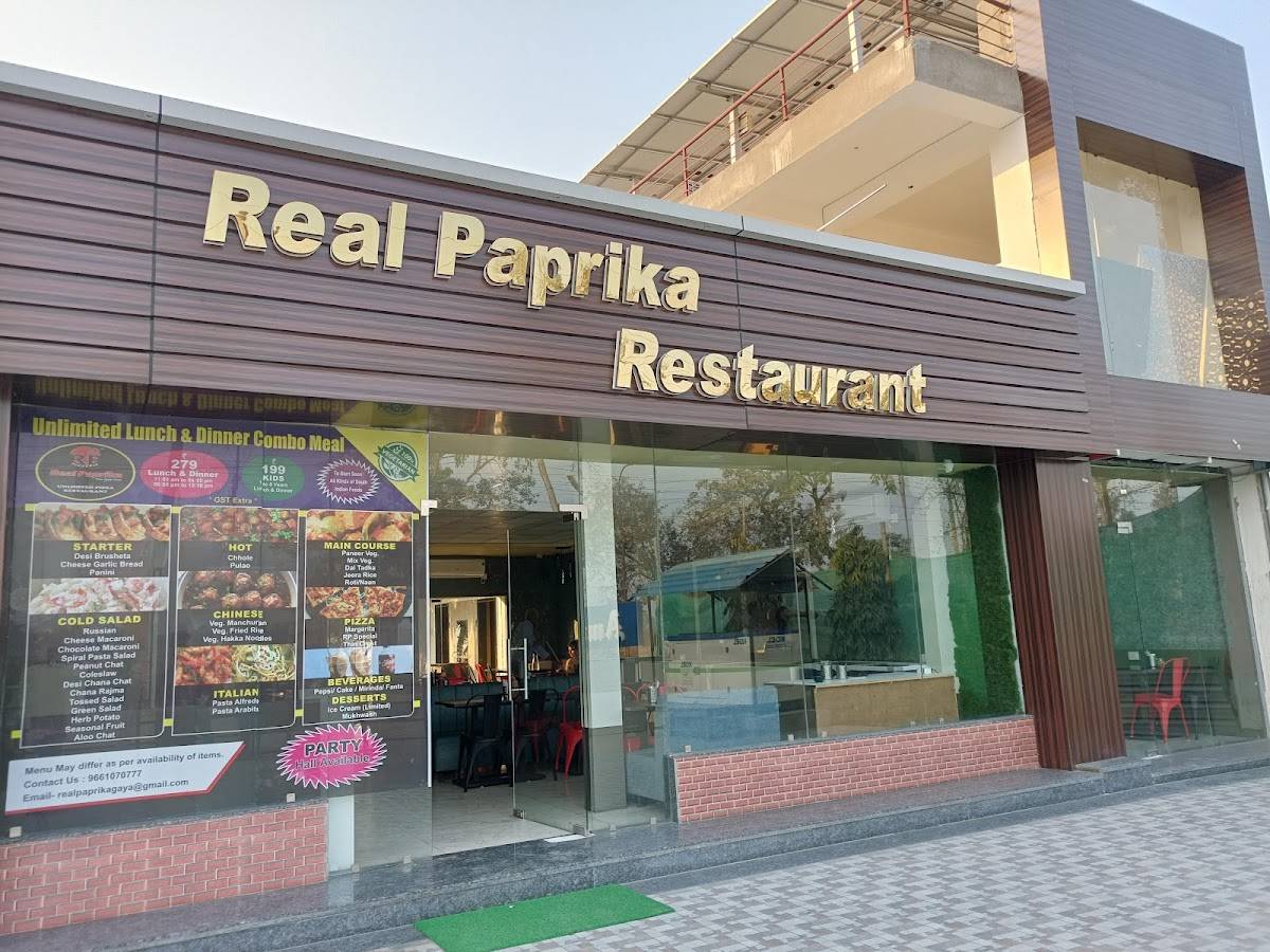 Menu at Real Paprika Gaya, Gaya