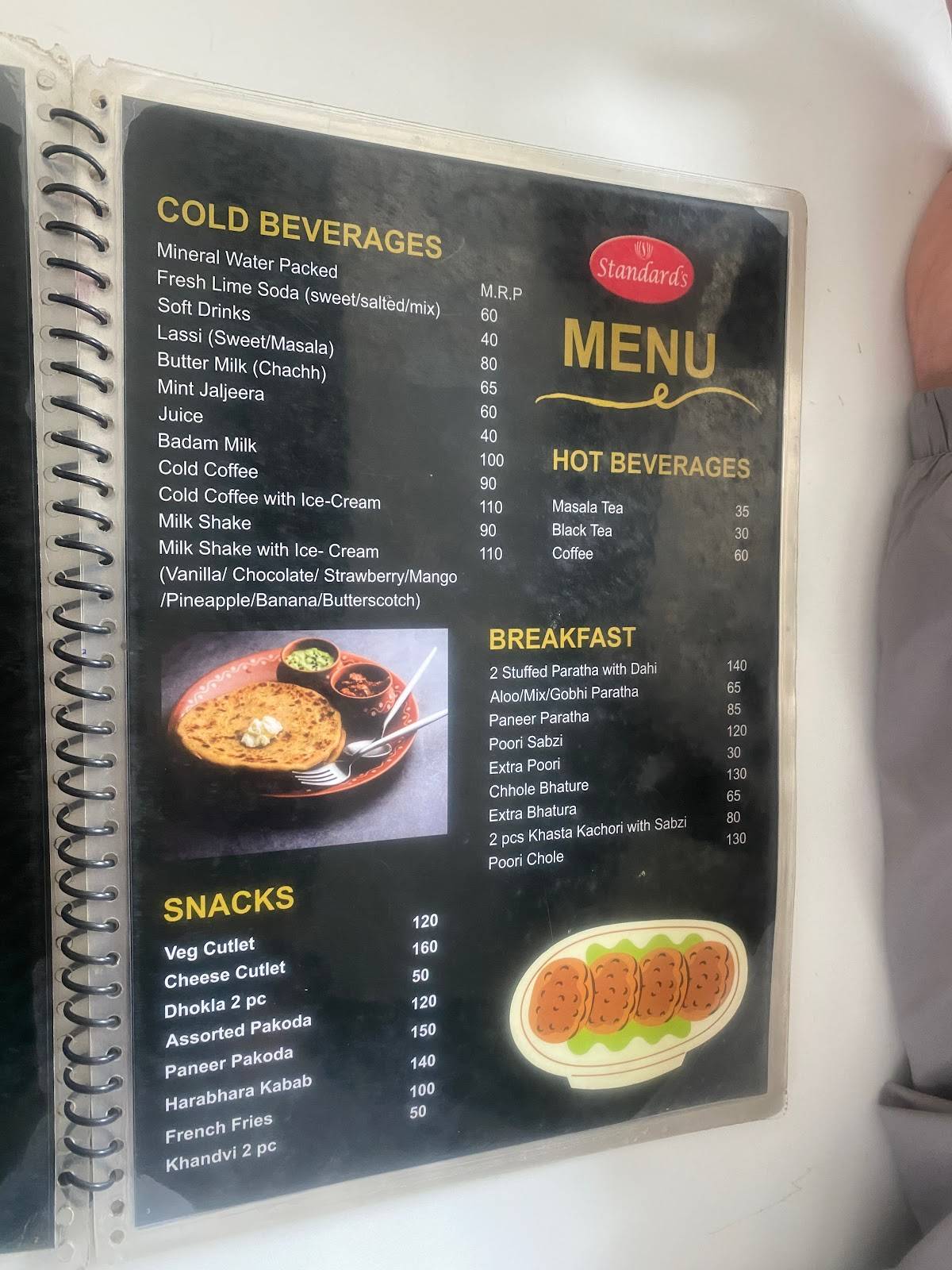 Menu at Standard Sweets And Restaurant, Haldwani