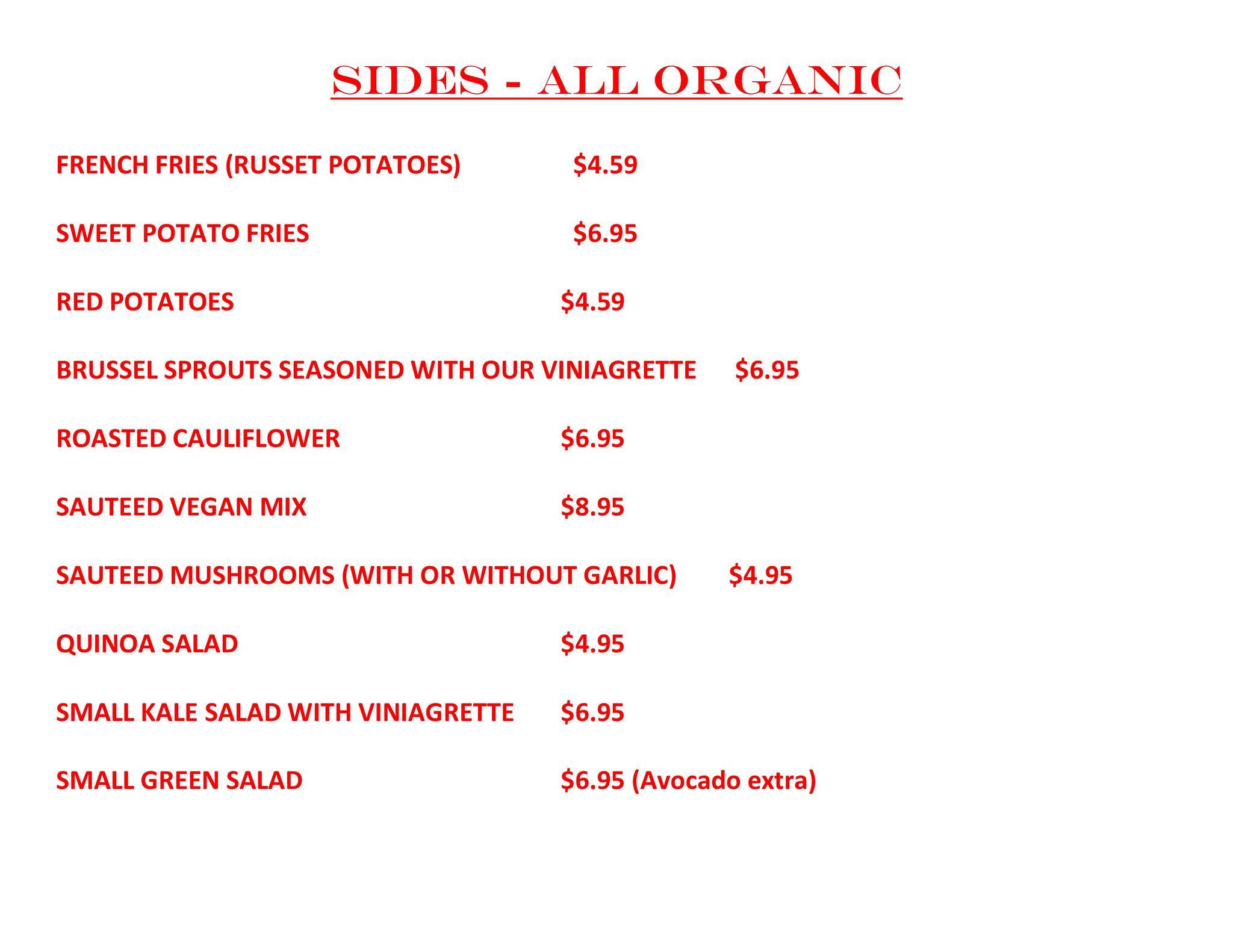 Menu at The Bee Hive Market & Deli - Whittier restaurant, Whittier