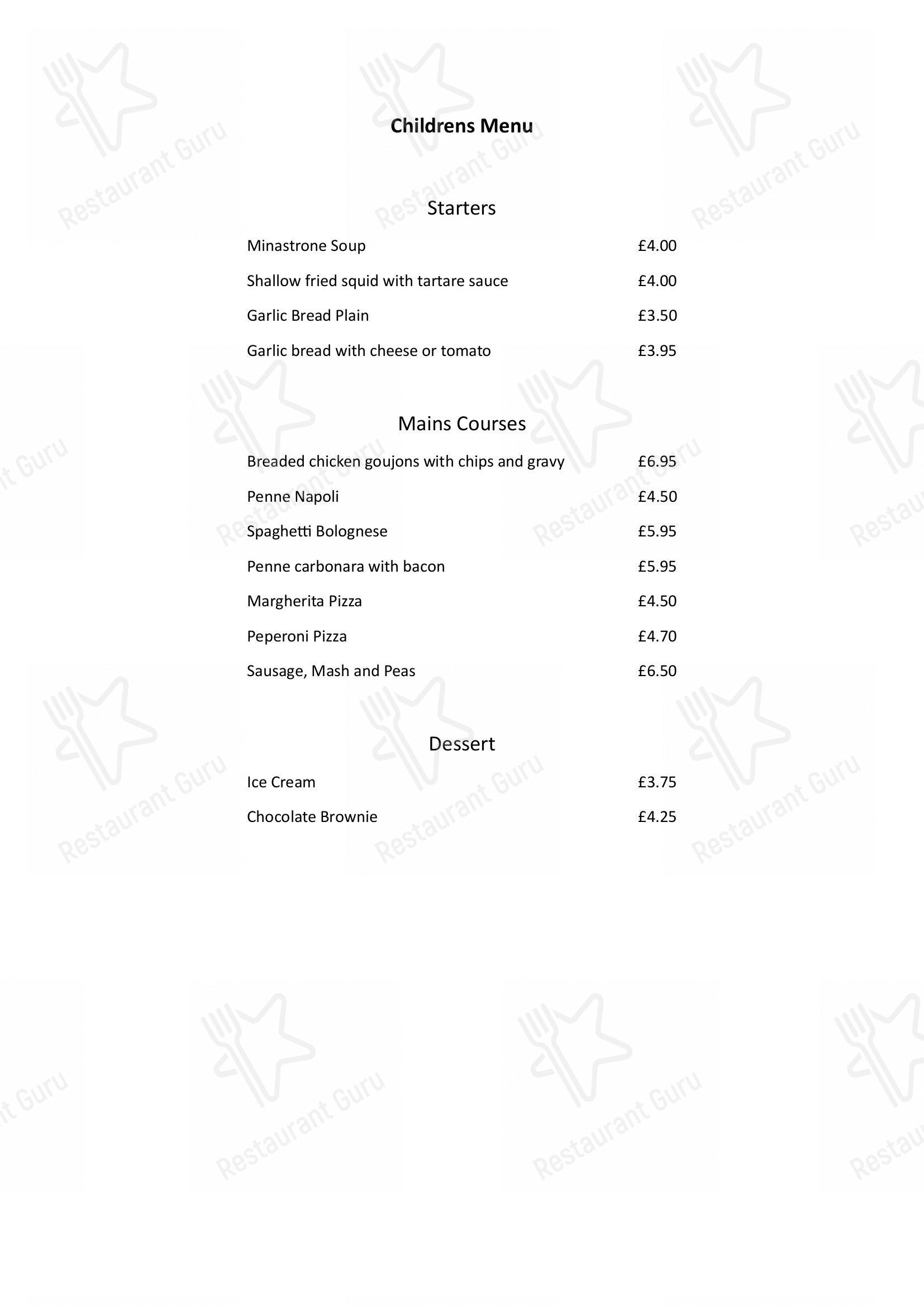 Menu at Tiggis Restaurant, Lytham Saint Annes, 25
