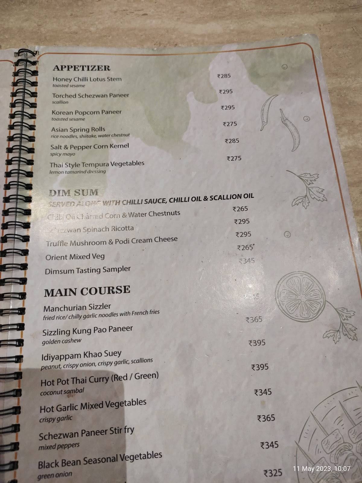 Menu at VB World by Namma Veedu Vasanta Bhavan, Chennai, 45