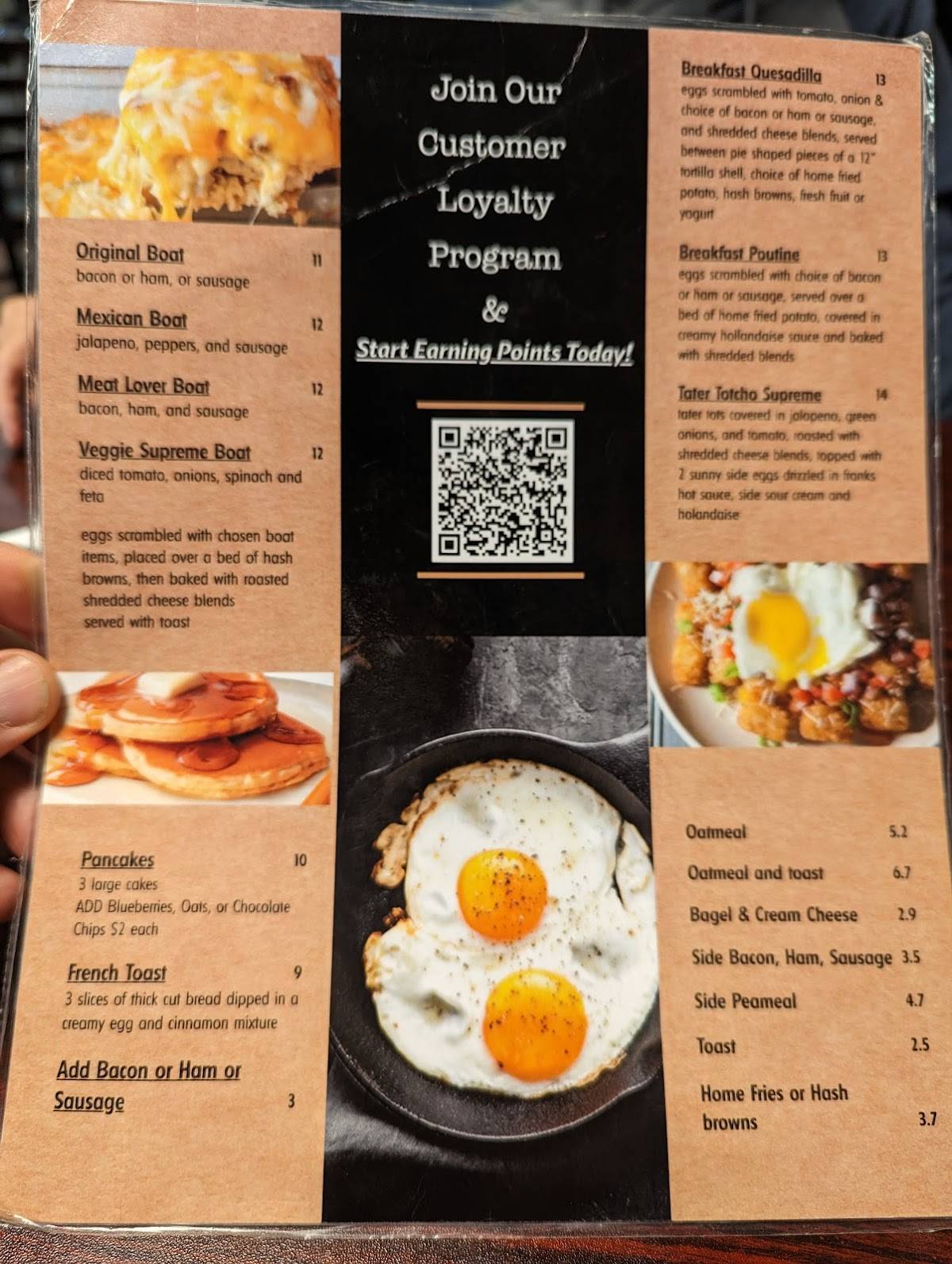 Menu at Village Gardens Family Restaurant, Sarnia