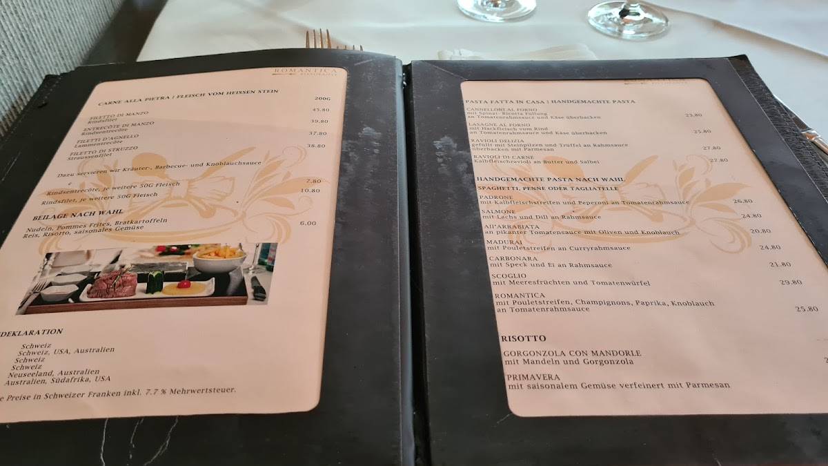 Menu da Romantica, Rümlang, Oberdorfstrasse 1