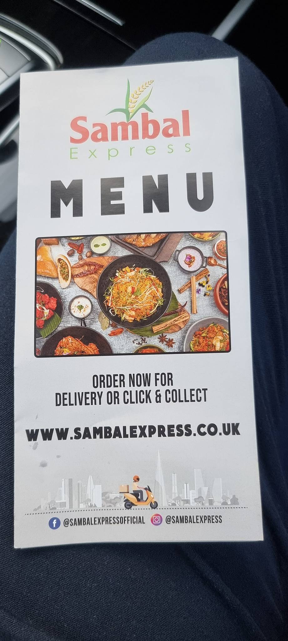 Menu at Sambal Express South Harrow restaurant, Harrow, 253 Northolt Rd