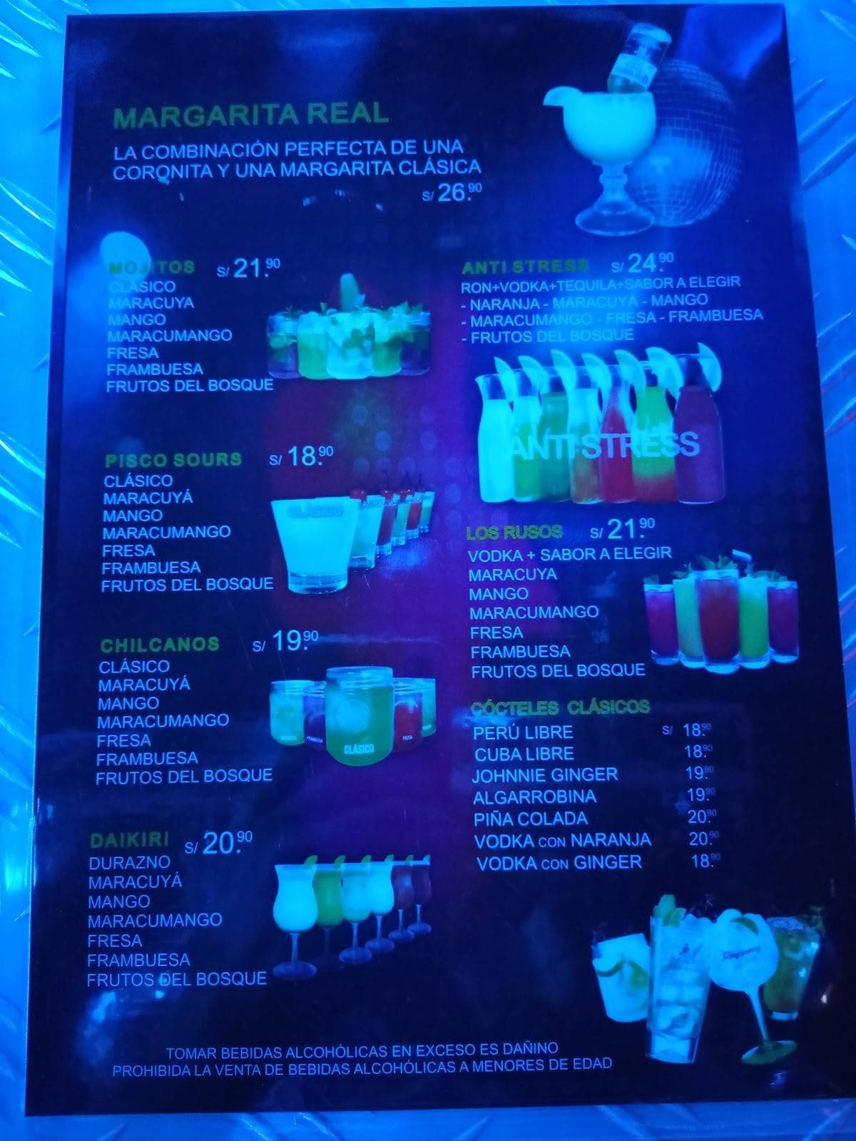 Carta del restaurante Rústica Mall Del Sur, San Juan del Miraflores
