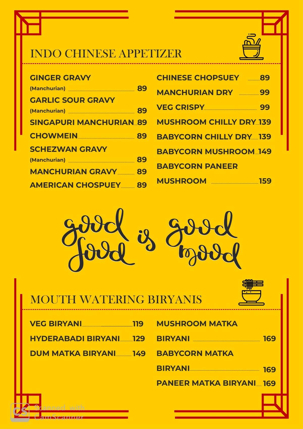 Menu at Spice House, Vadodara, Shop - 10