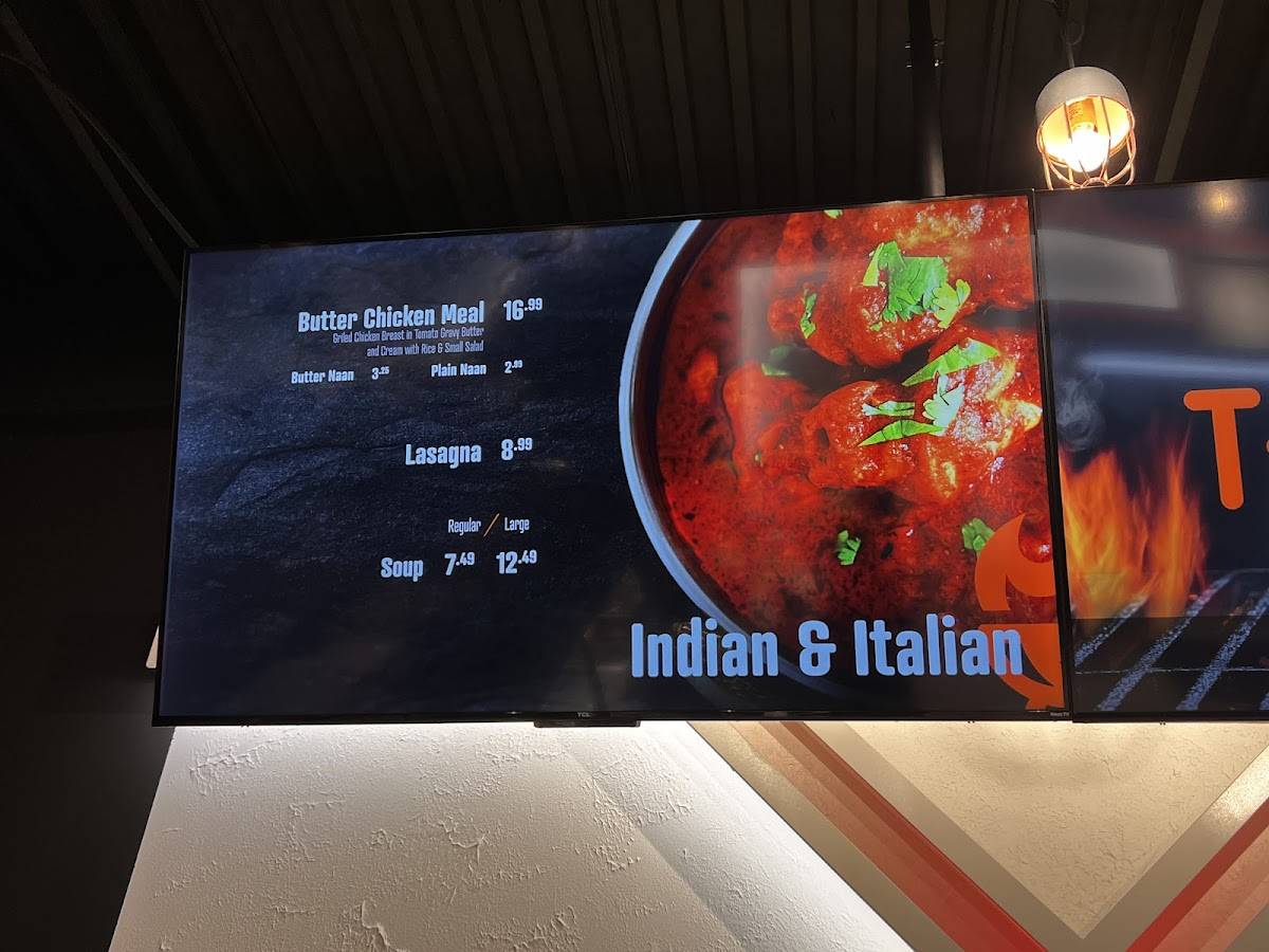 Menu at THE BOMB FOODHALL restaurant, Georgina
