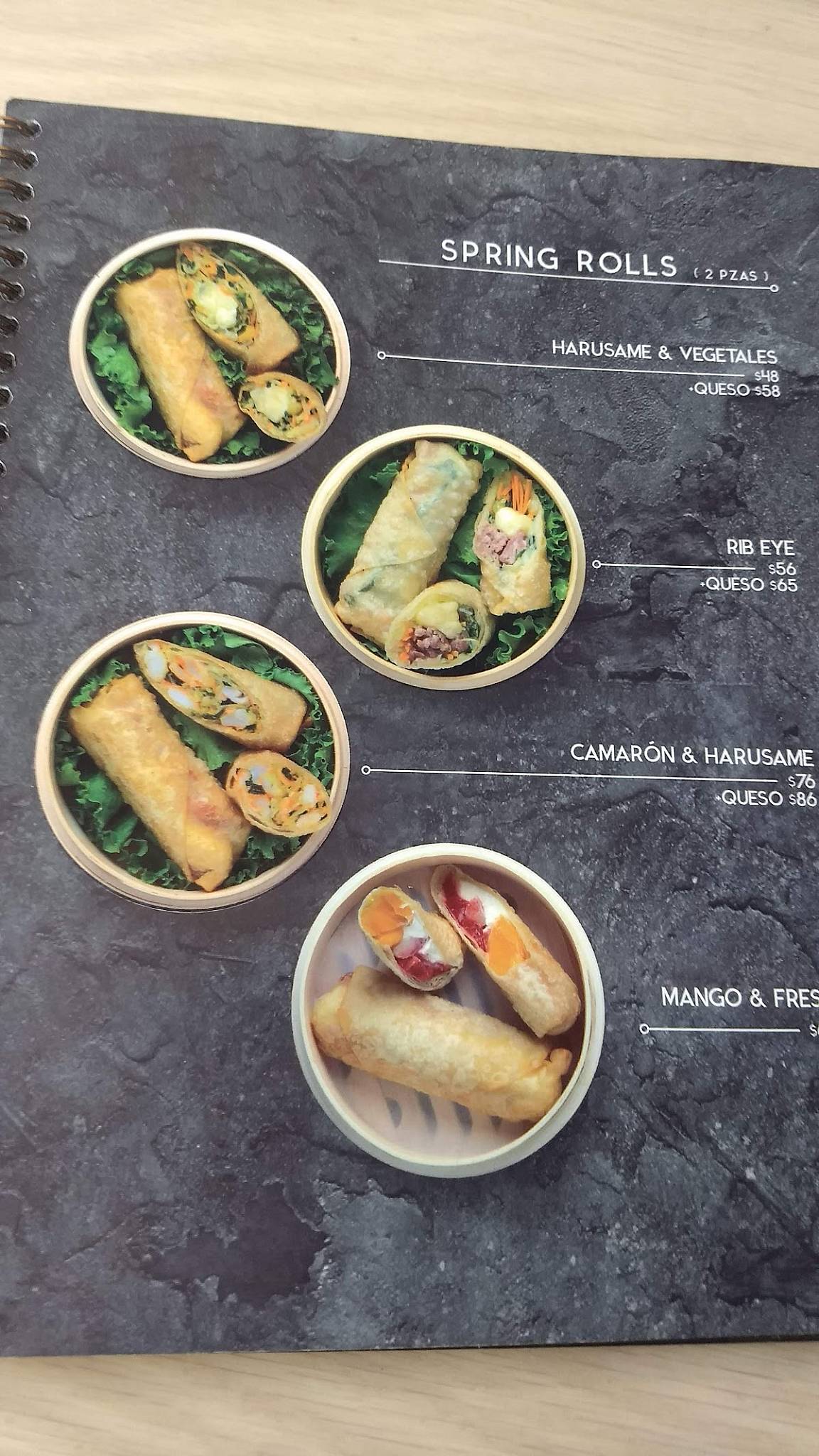 Carta del restaurante Teikit Sushi & Noodles, Ciudad del México, Prado ...