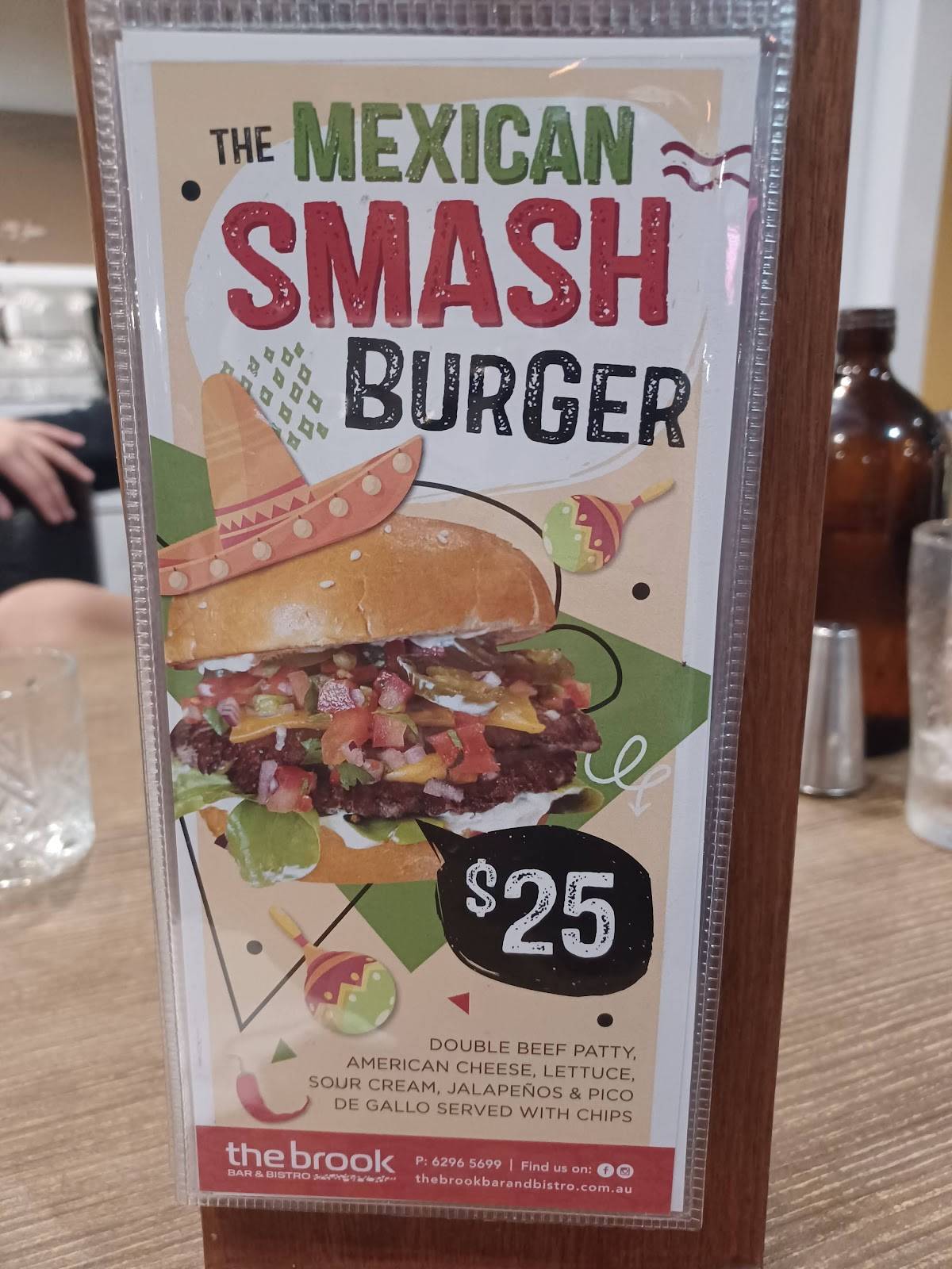 Menu at The Brook Bar & Bistro, Ellenbrook