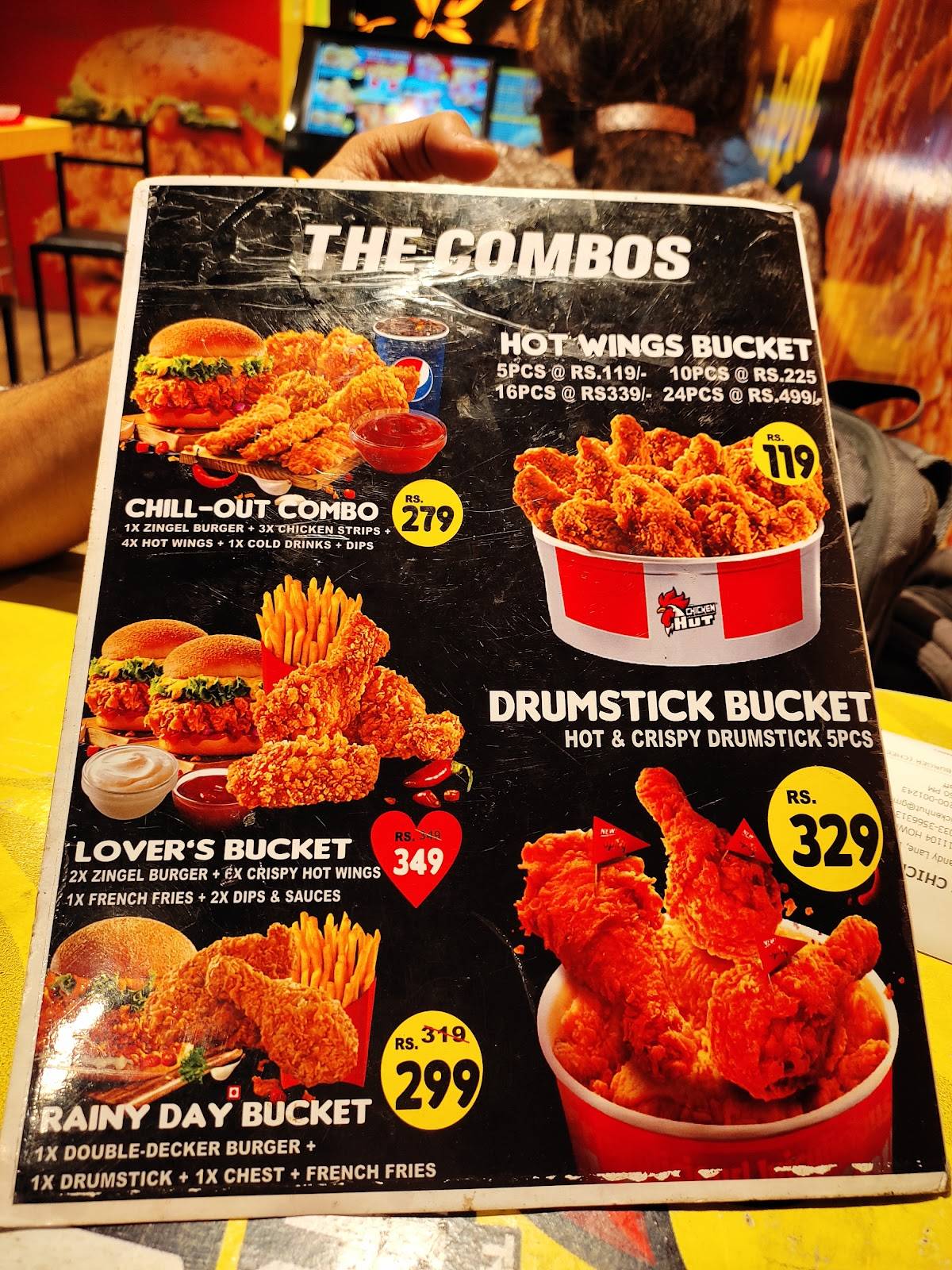 Menu at The Chicken Hut, Howrah