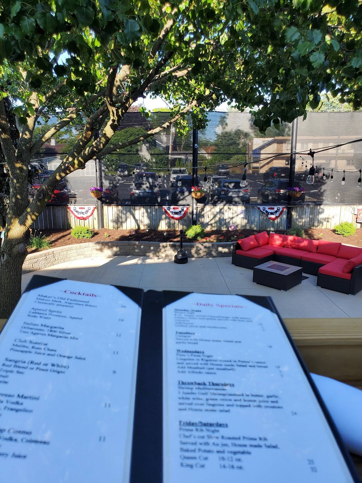 Menu at The Club Restaurant & Bar, Sandusky