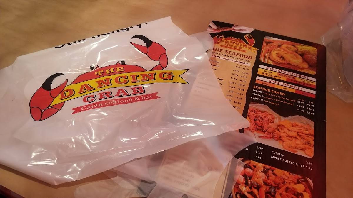 Menu at The Dancing Crab pub & bar, Altamonte Springs