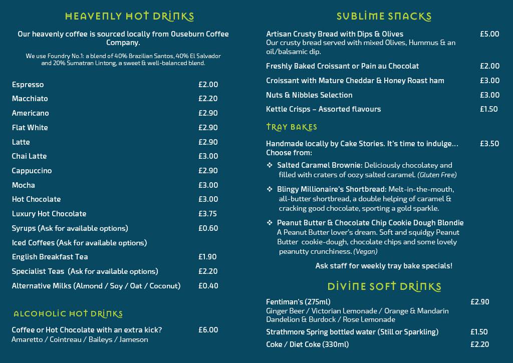 Menu at The Hooch pub & bar, Newcastle upon Tyne